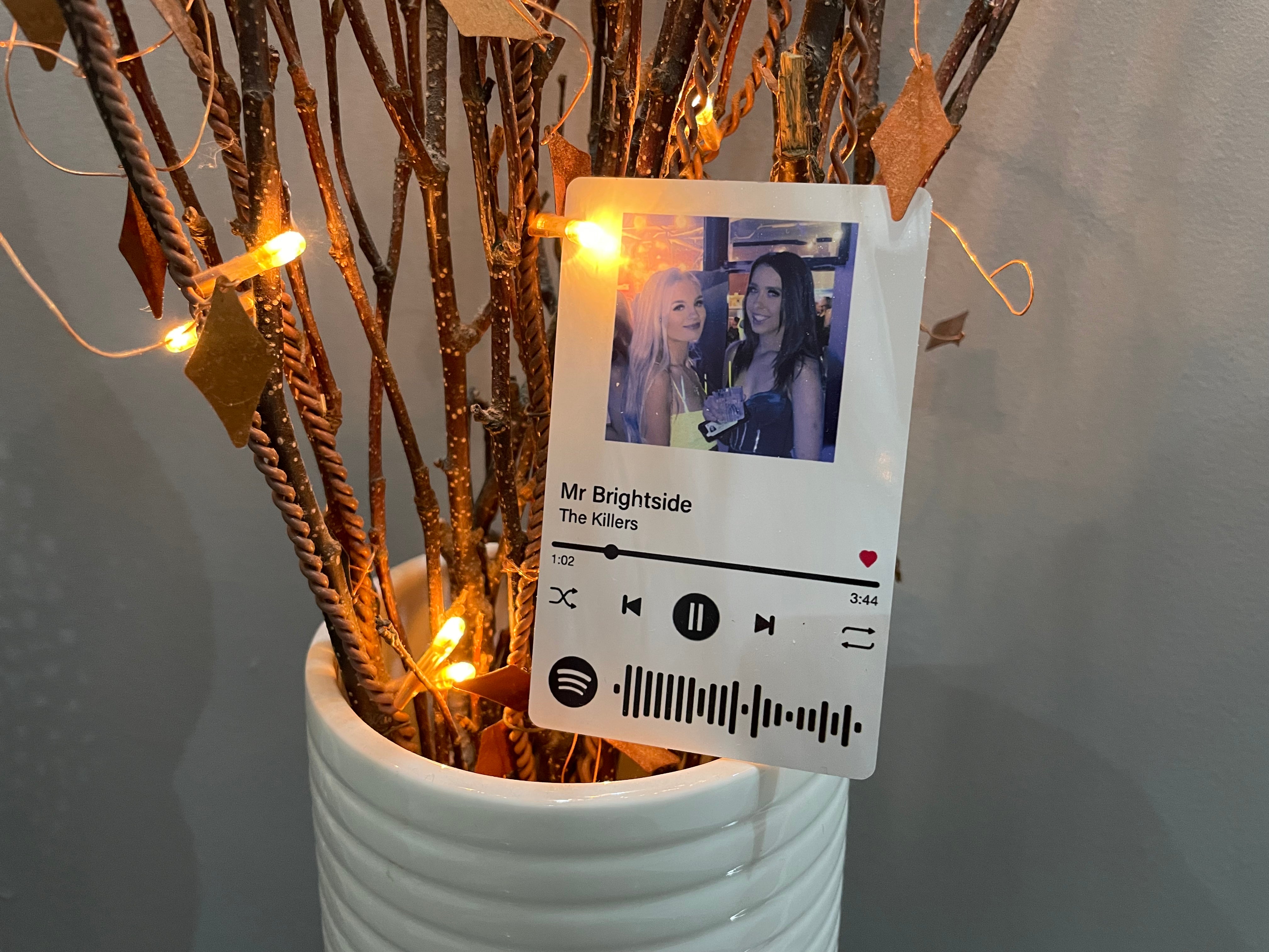Personalised Spotify Song Card – What Boxx
